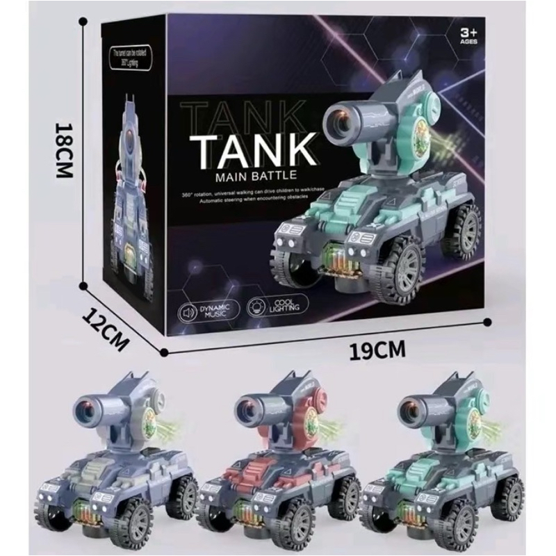 Tank Main Battle Bump And Go | Shopee Malaysia