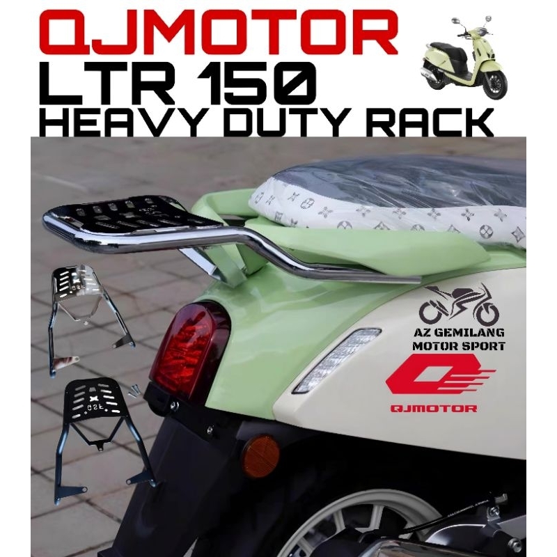 QJMOTOR LTR 150 LTR150 HEAVY DUTY RACK BENELLI PANAREA 125 | Shopee ...
