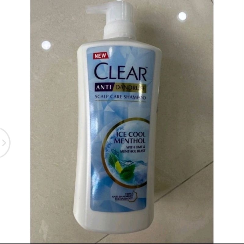 Clear Ice Cool Menthol Shampoo 450 /400 ml | Shopee Malaysia