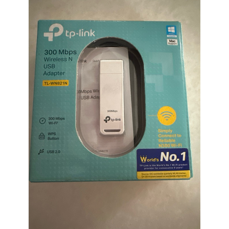 TP-Link TL-WN821N 300Mbps Wireless N USB WiFi Adapter | Shopee Malaysia