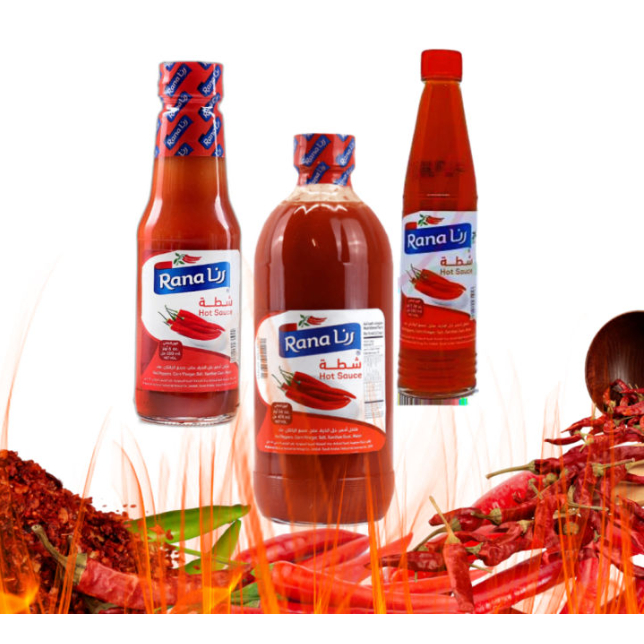 Rana Hot Sauce ,Hot Chili Sauce / Sos Cili RANA | 474ml | 180ml | 100ml ...