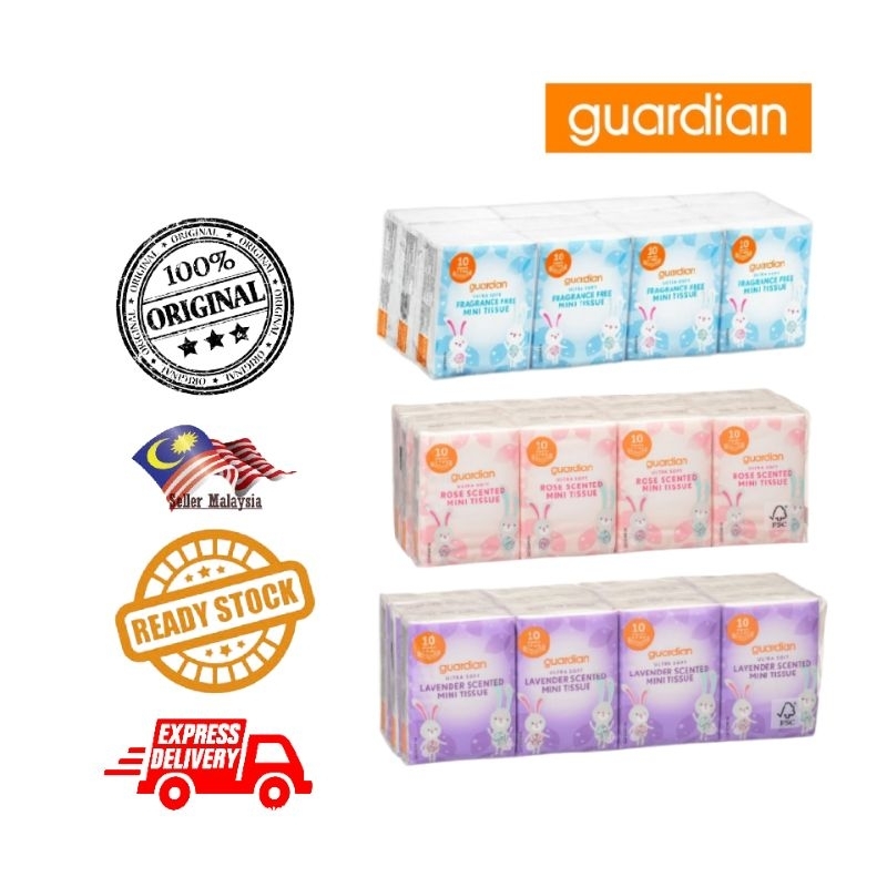 guardian mini tissue pack of 10s x12 （4pack) | Shopee Malaysia