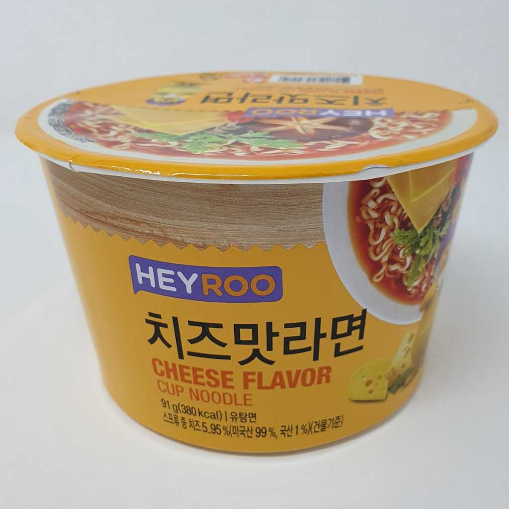 HEYROO Korea Instant Noodle Cheese Flavor Ramen Cup Noodles | Shopee ...