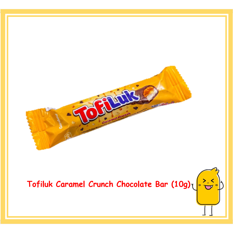 Tofiluk Caramel Crunch Chocolate Bar (10g) | Shopee Malaysia