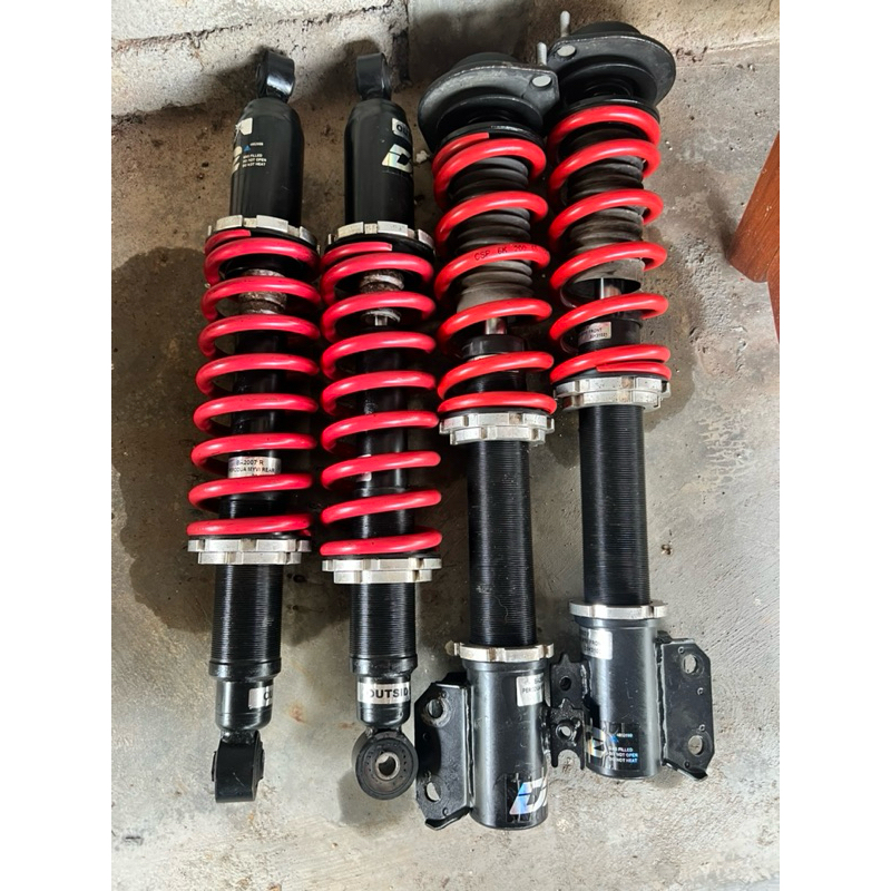 D2 adjustable spring 6k absober hi low myvi 2005-2016 twin tube body ...