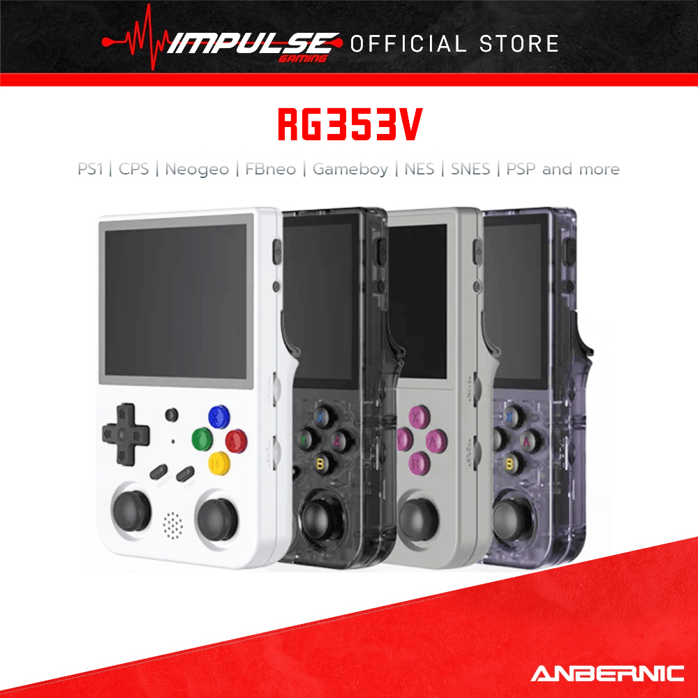 ANBERNIC RG353V Retro Portable Handheld Console with Dual OS Android 11 and Linux Supports 5G ...