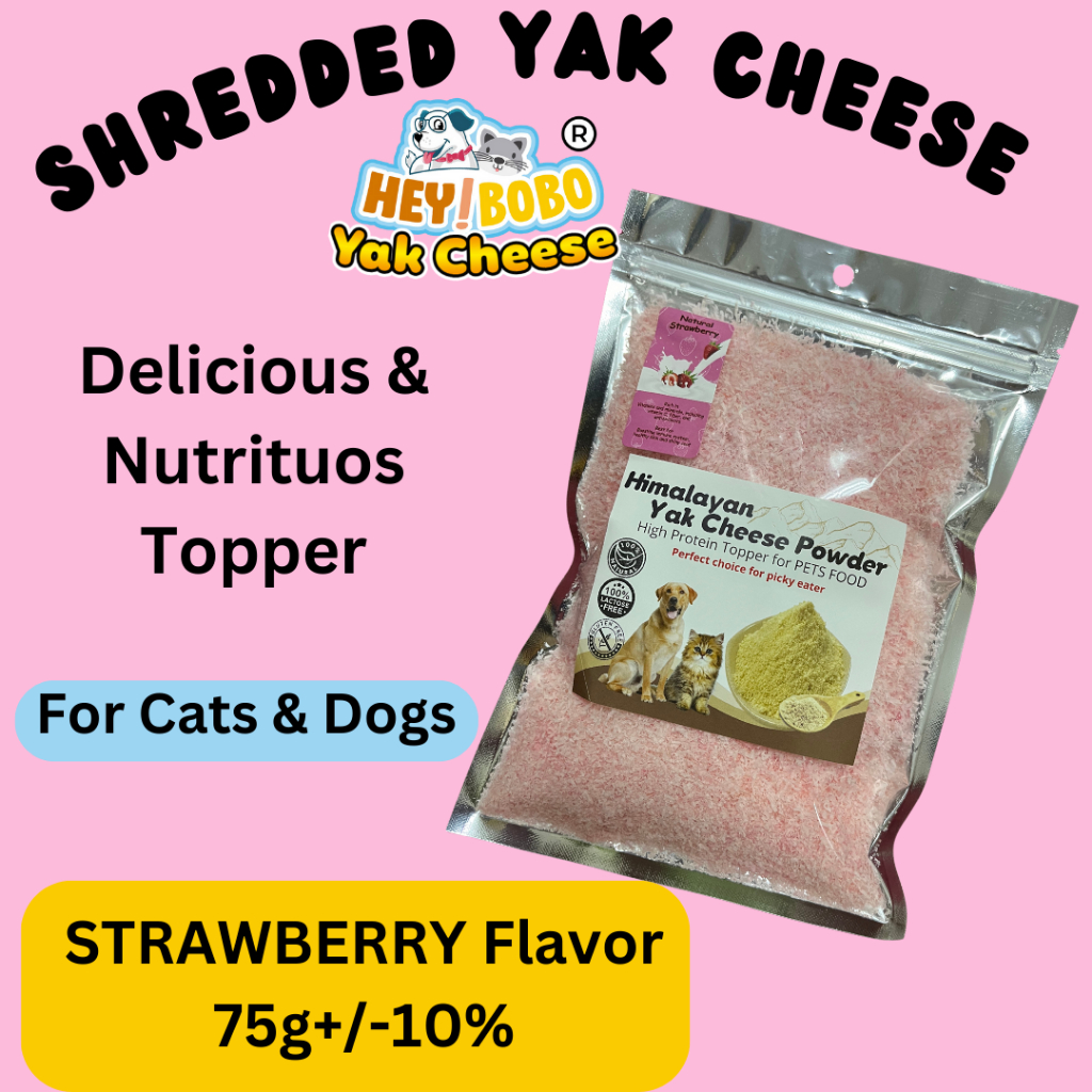 (NOT FOR SALE) HEY!BOBO Free Gift (Yak Cheese Puffs Shredded and chew ...