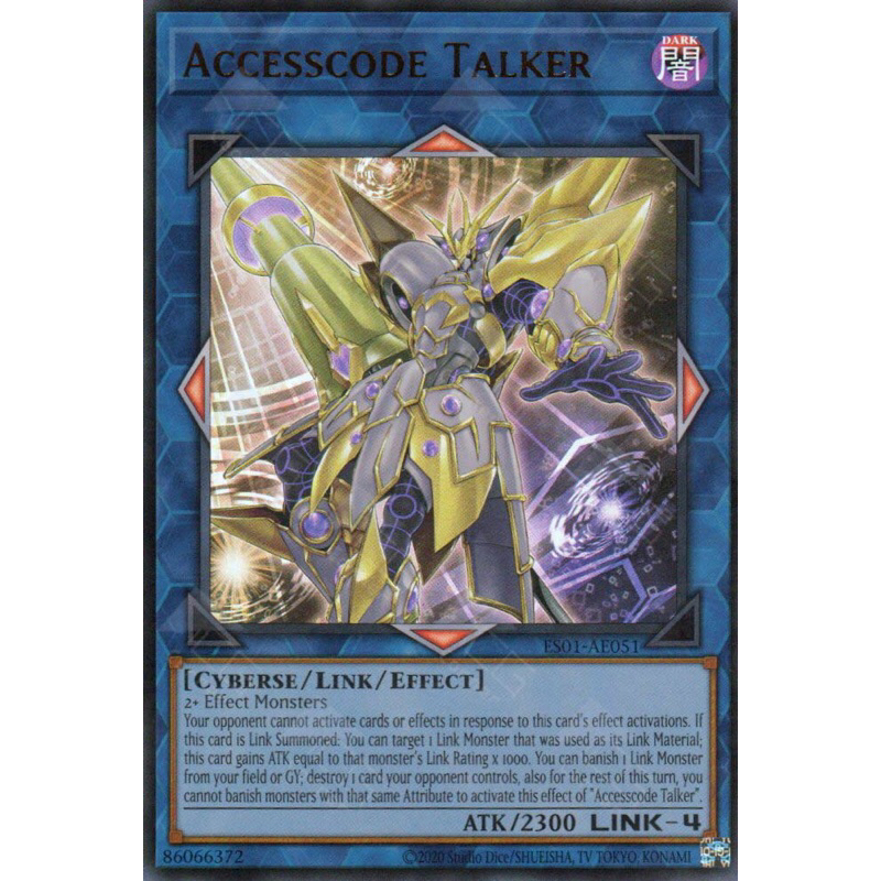 Yugioh ES01-AE051 Accesscode Talker (UR) | Shopee Malaysia