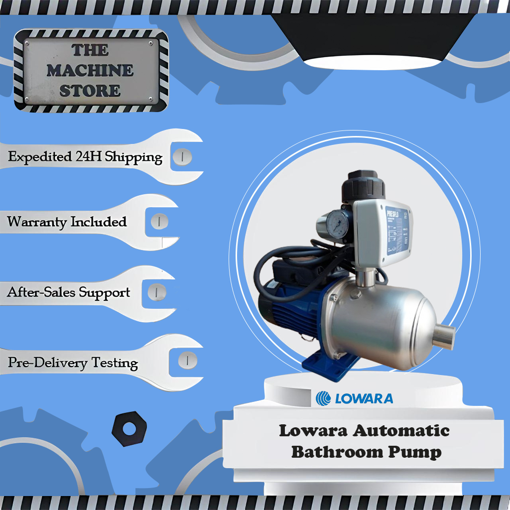Lowara Pump Automatic Pump 3HM06S05M C/W PRESFLO CONTROLLER Pam Air ...