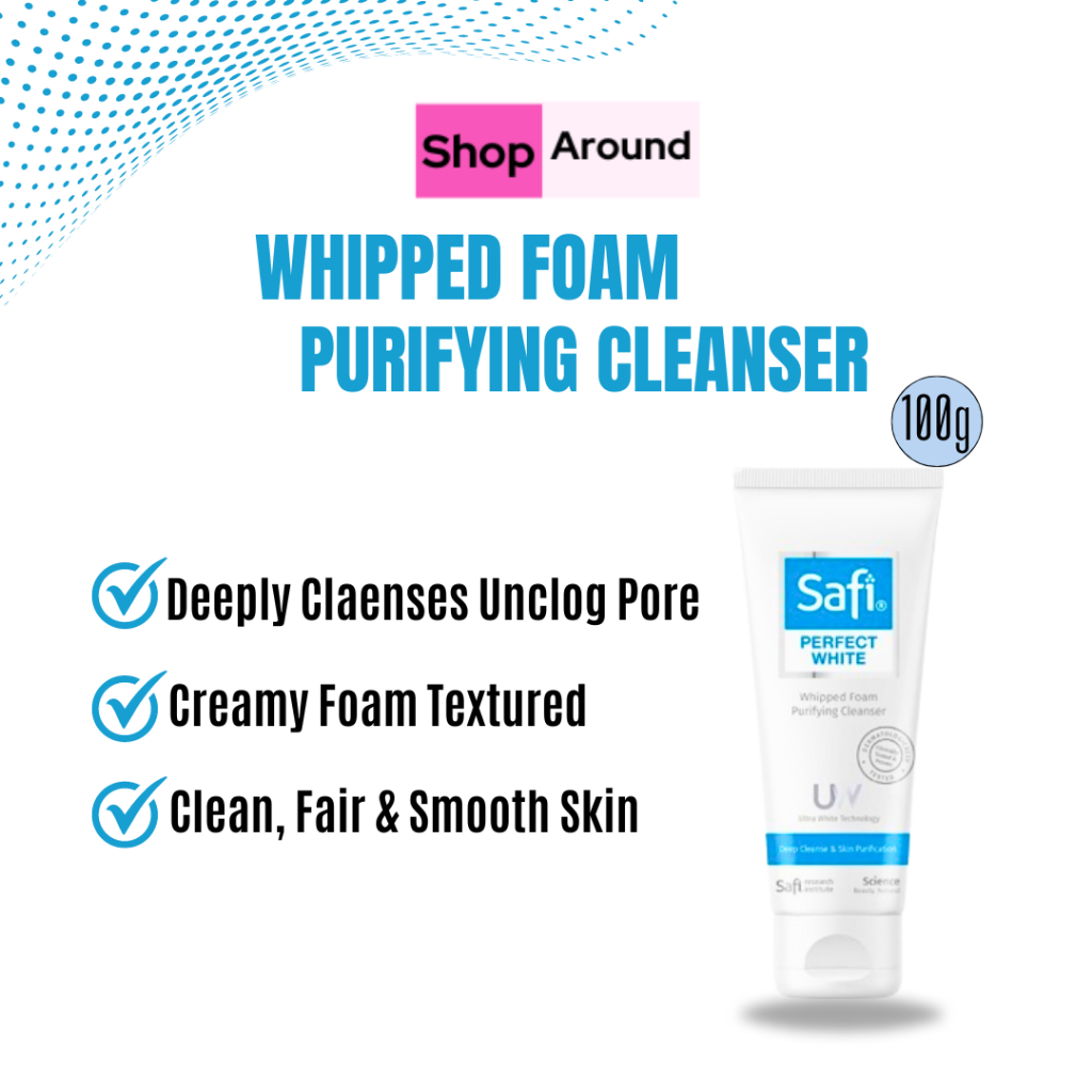 Safi Perfect White Whipped Foam Purifying Cleanser/Ultra Whitening ...