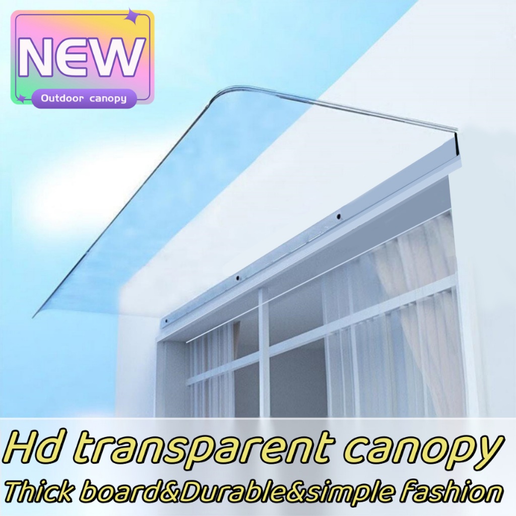 Kanopi telus Awning Awning pintu dan tingkap balkoni halaman bumbung ...