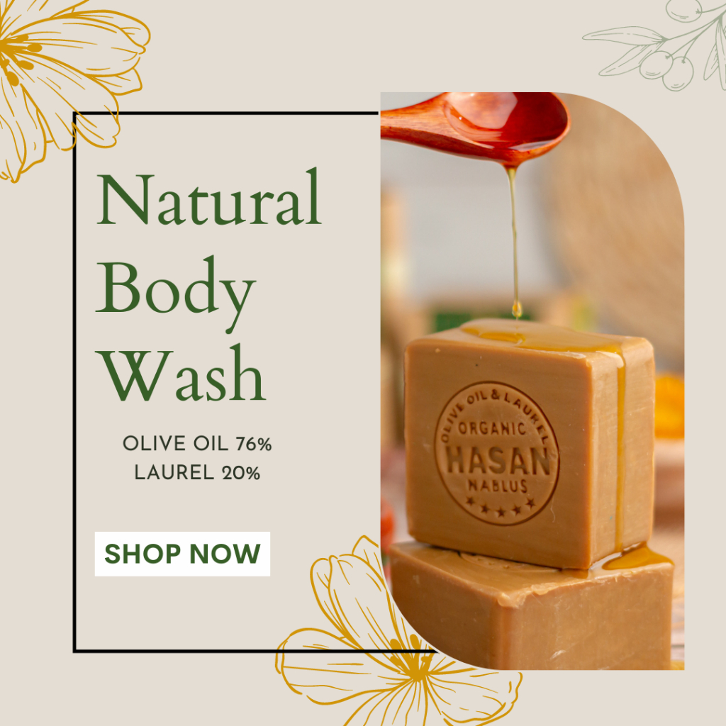 HASAN Olive Oil Soap l Natural Agarwood Essential Oil | Olive Oil 76% ...