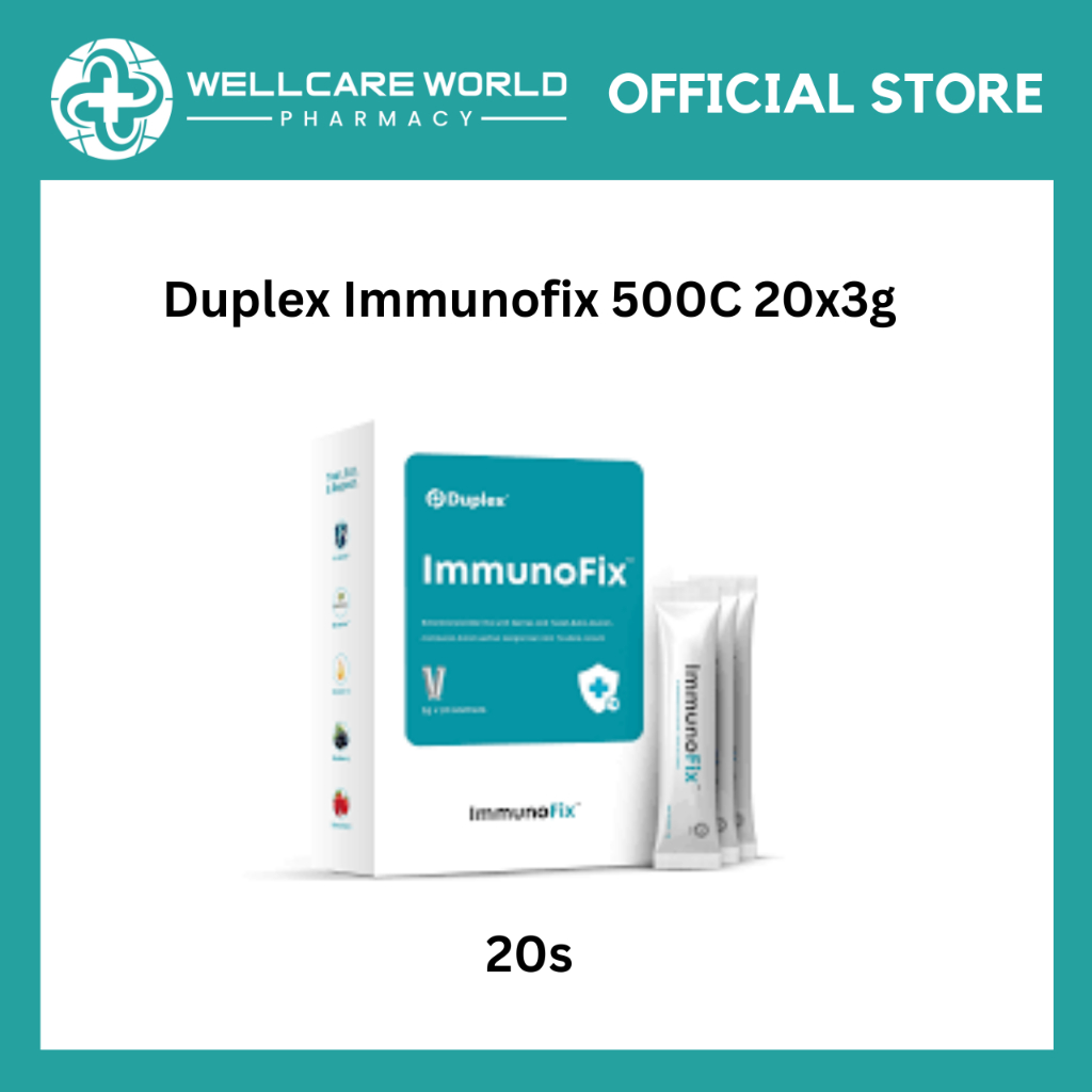 |Wellcare World Pharmacy| Duplex Immunofix 500C 20sX3g | Shopee Malaysia