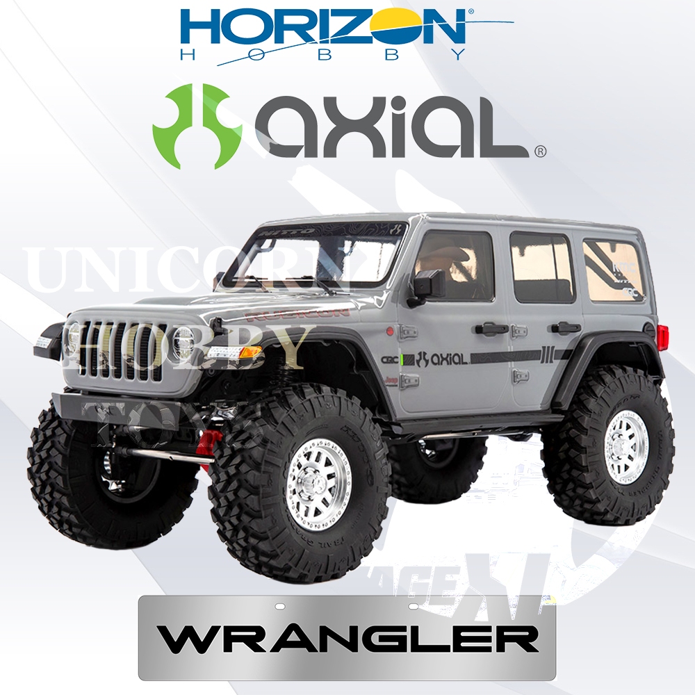 AXIAL SCX10 III JEEP WRANGLER RUBICON JLU 4WD CRAWLER SPEKTRUM FIRMA ESC DX3 TRANSMITTER | RC ...