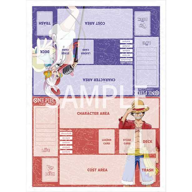 Two Player Playsheet from Family Deck Set One Piece Card Game | Shopee ...