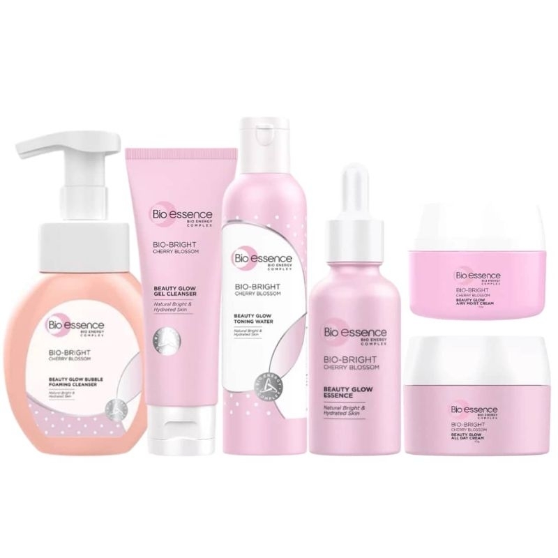 BIO-ESSENCE Bio-Bright Beauty Glow Cherry Blossom Series Skincare ...