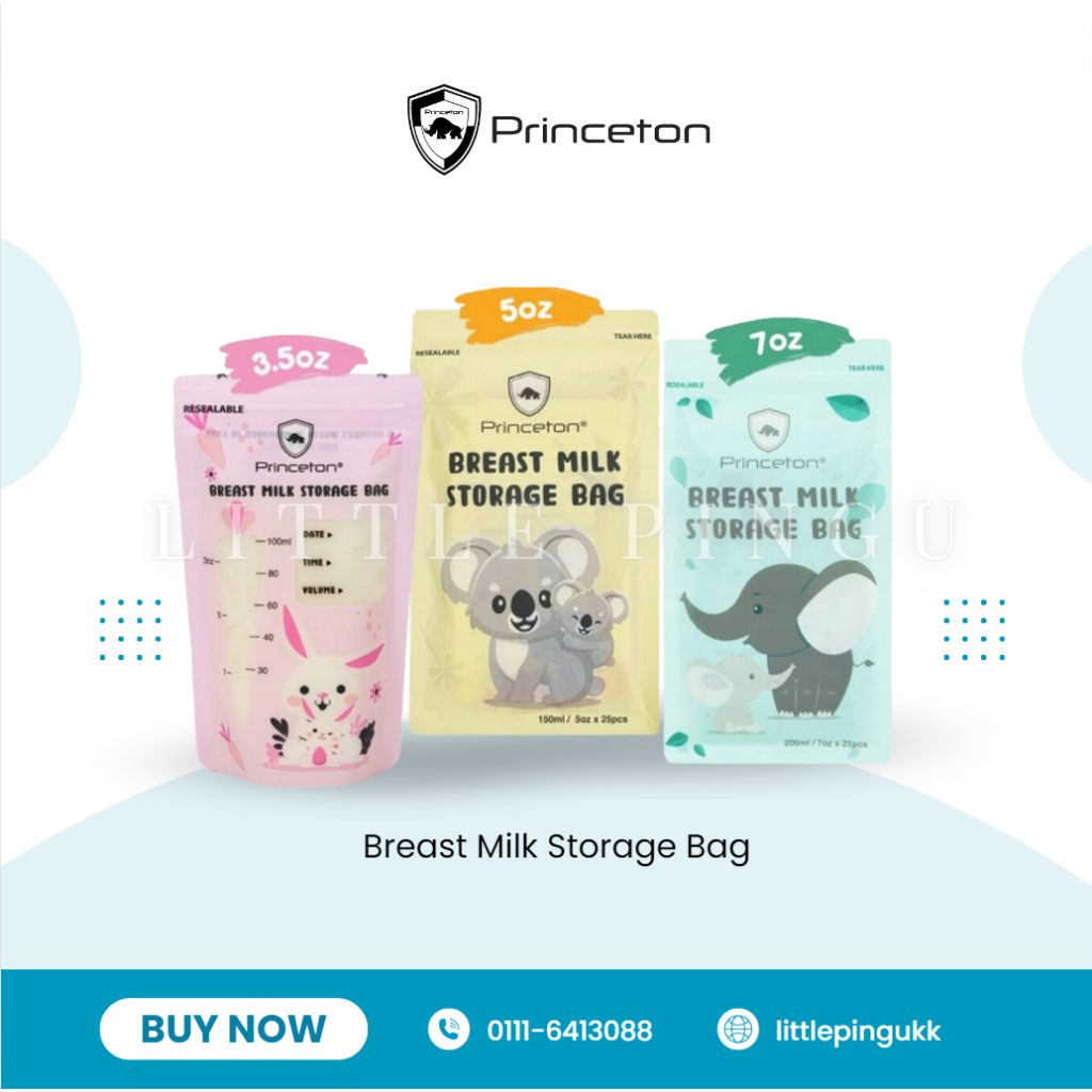Princeton Breast Milk Storage Bag | Shopee Malaysia