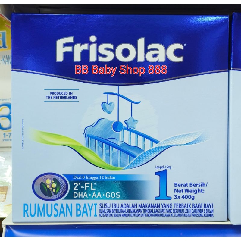 Frisolac Step 1 Infant Formula Milk Powder 0-12 Months 600g/1.2kg ...