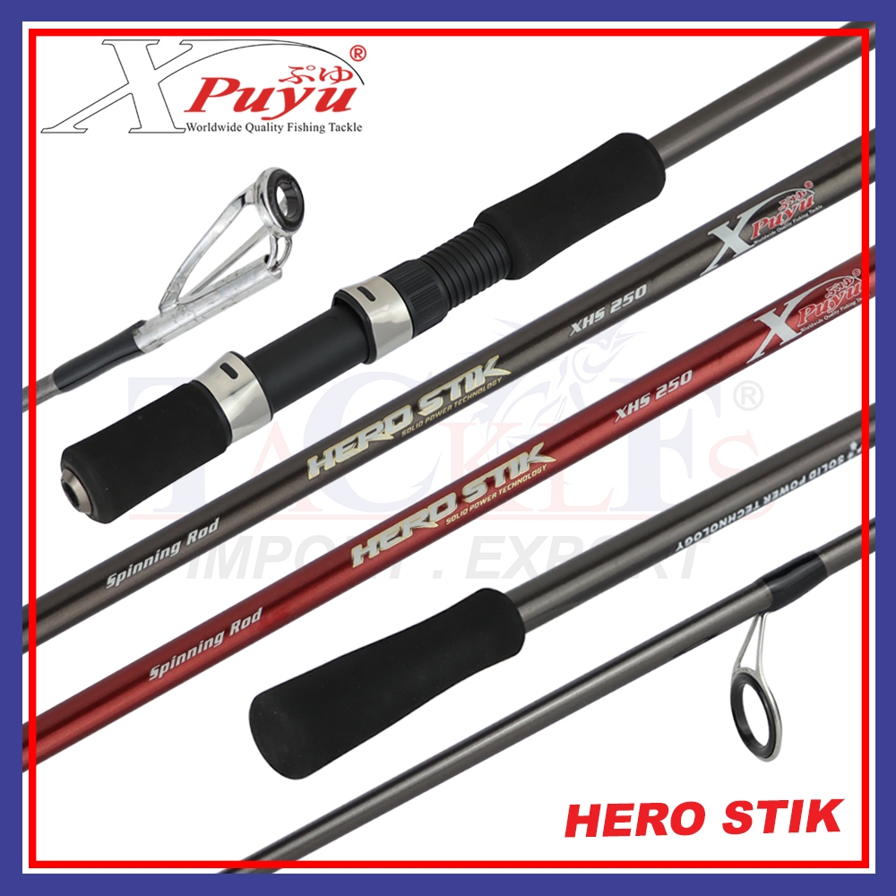 Xpuyu Hero Stik Joran Pancing Spinning 5'0-6'0kaki Butt Joint | Air ...
