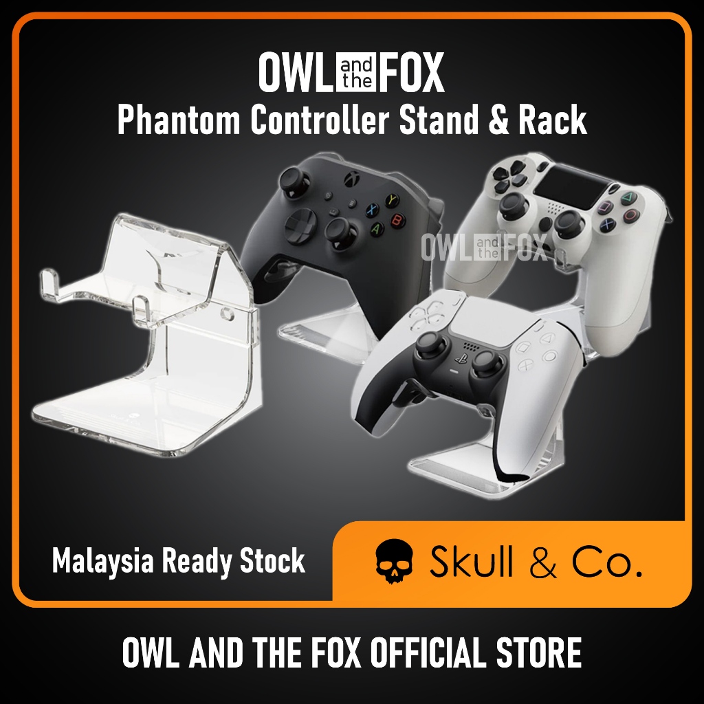 Skull & Co Phantom Stand Rack Mount Bracket PS4 PS5 Xbox Switch Pro ...