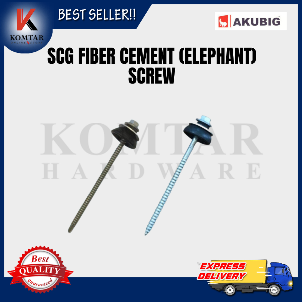 SCG ELEPHANT SCREW (SKRU ATAP GAJAH) | Shopee Malaysia