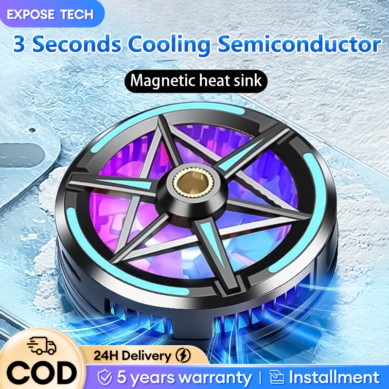 EXPOSE Phone Cooler Radiator Semiconductor Refrigeration Mobile Cooling ...