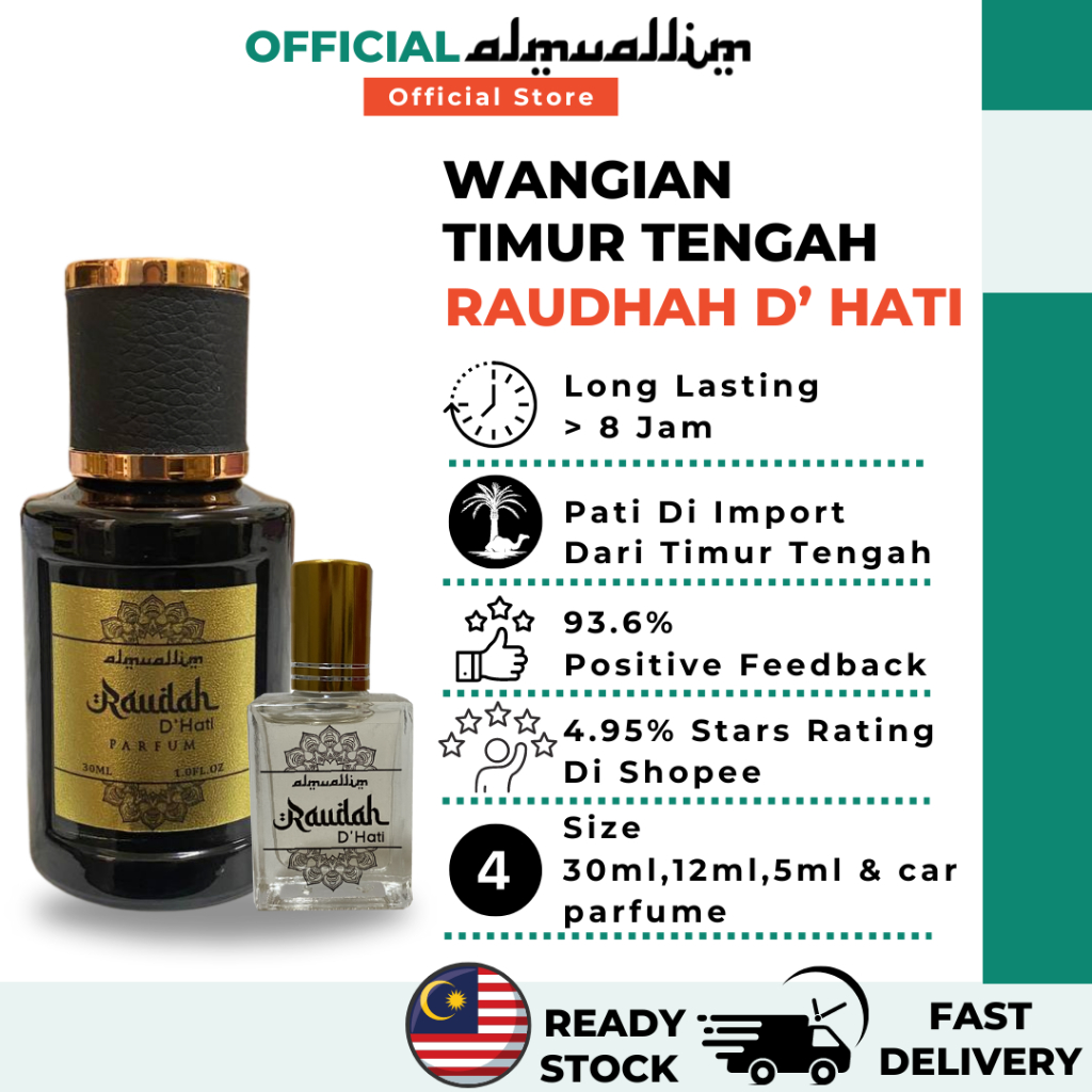 8.8 Al Muallim Rindu Raudhah Perfume Inspirasi Masjid Nabawi Madinah ...