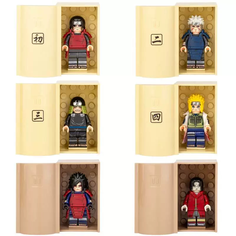 Naruto Shippuden Lego Anime Hokage edo tensei reanimation jutsu, Minato ...
