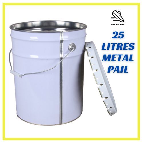 Metal Pail / Used Pail / Recycled 20L / 25L / Tong Putih / Tong Cat ...