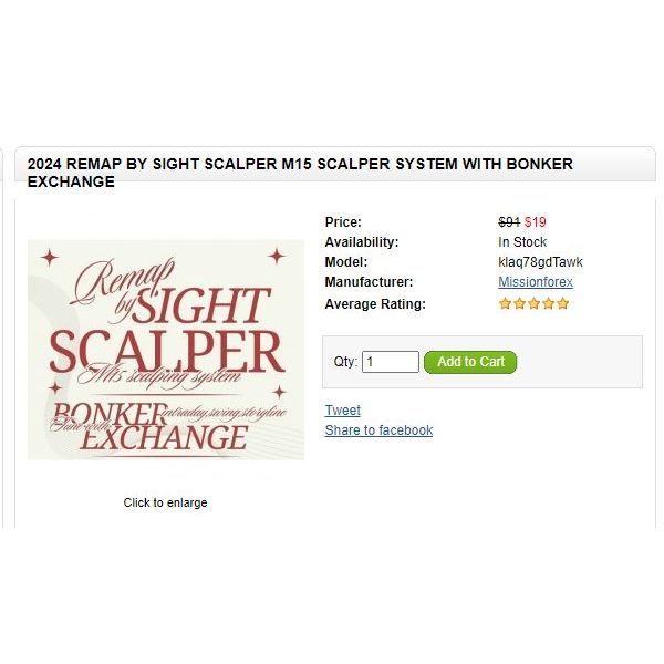 2024 Remap by Sight Scalper M15 Scalper System With Bonker Exchange ...