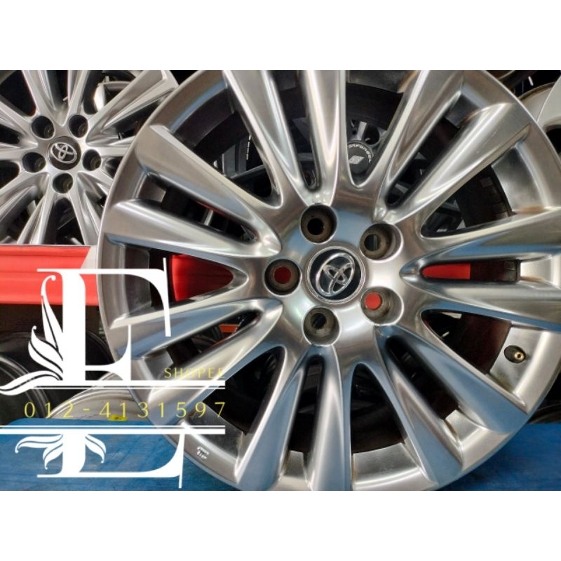 USED SPORT RIM 18 INCH TOYOTA HARRIER VELLFIRE CAMRY LEXUS RM1880 (KENA ...