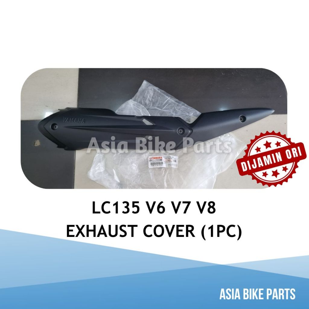 Yamaha Original LC135 V6 V7 V8 Muffler Protector Ekzos Cover Exhaust ...