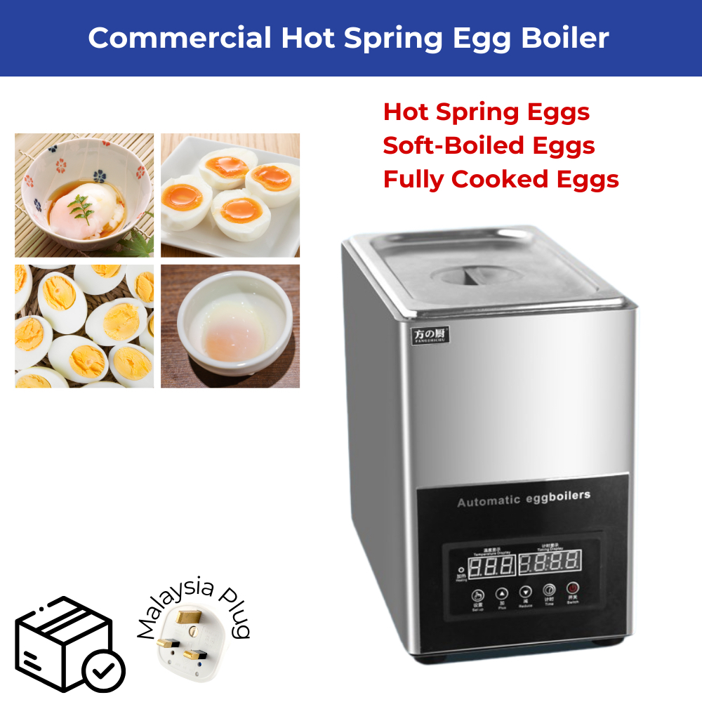 Commercial Hot Spring Egg Boiler – Stainless Steel Automatic Egg Cooker ...