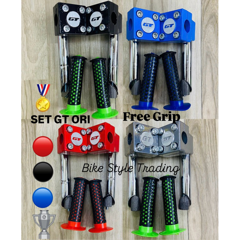 SUPER HIGH QUALITY ORIGINAL BMX GT HANDLE STEM WITH ( 1SET / 1PAIR = 2 ...