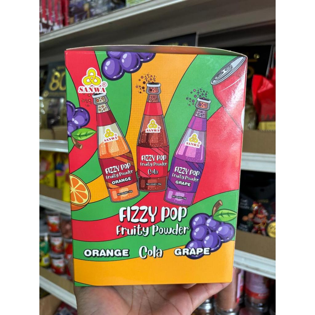 30 Pcs Sanwa Fizzy Pop Fruit Flavour HALAL (LOCAL READY STOCKS) | Shopee Malaysia