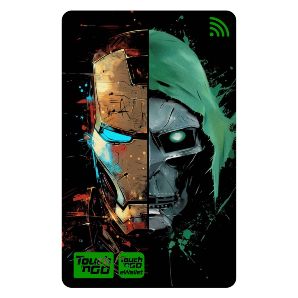 Marvel Dr Doom New Mask Same Task SPIDERMAN Sticker for T*G TNG TOUCH N ...