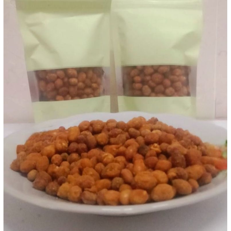 (Halal) kacang salut tepung goreng rangup sedap cukup rasa kacang ...