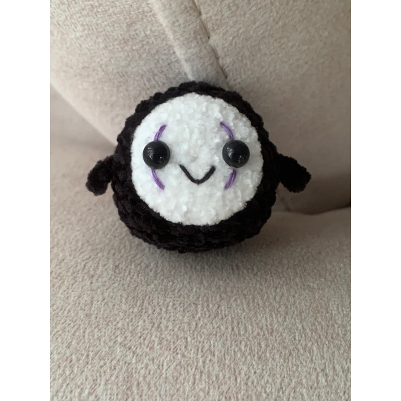 No Face Keychain (Cute Handmade Crochet No Face) | Shopee Malaysia