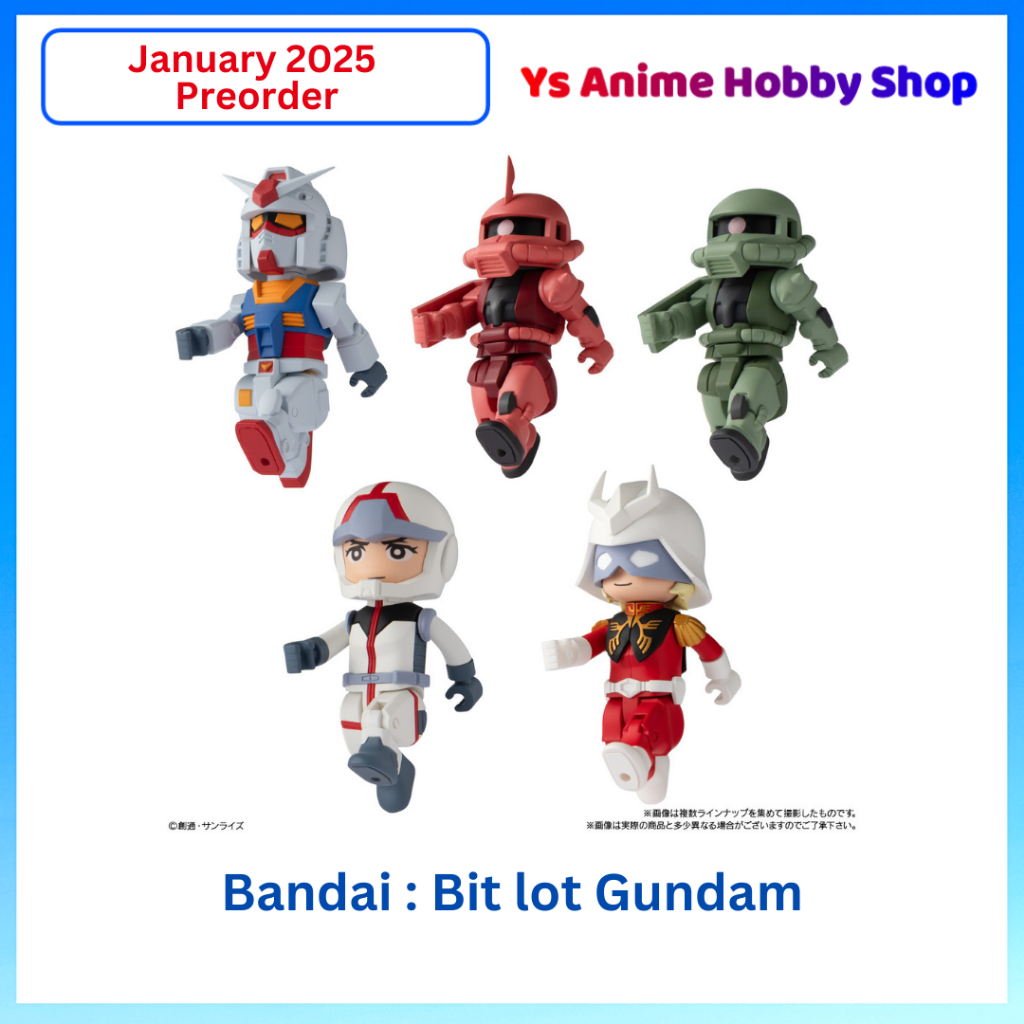【January 2025 Preorder】Bandai Bit lot Gundam Figure | Shopee Malaysia