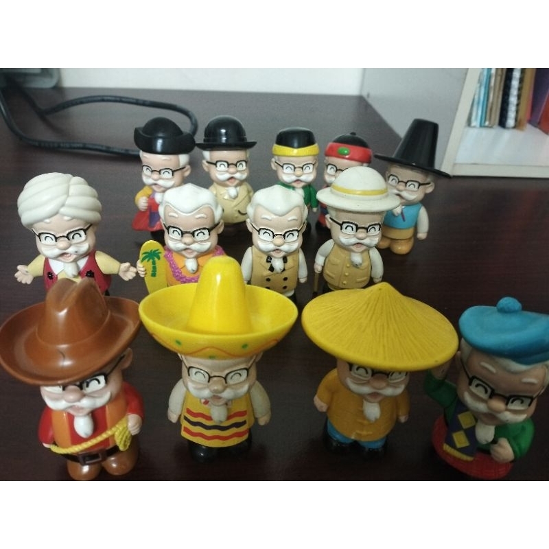 [second hand] KFC colonel characters toy collection | Shopee Malaysia