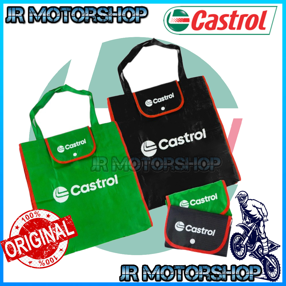 Castrol Foldable Recycle Bag [LIMITED EDITION] Castrol Merchandise Beg ...