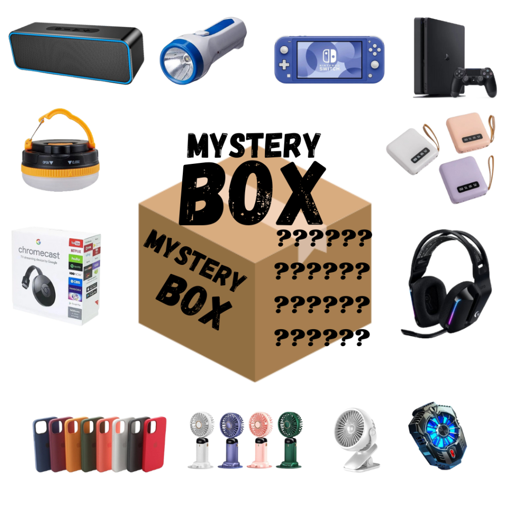 Electronic Moblie gadget accessories Mystery BOX random gift 🔥 电子产品大盲盒 ...
