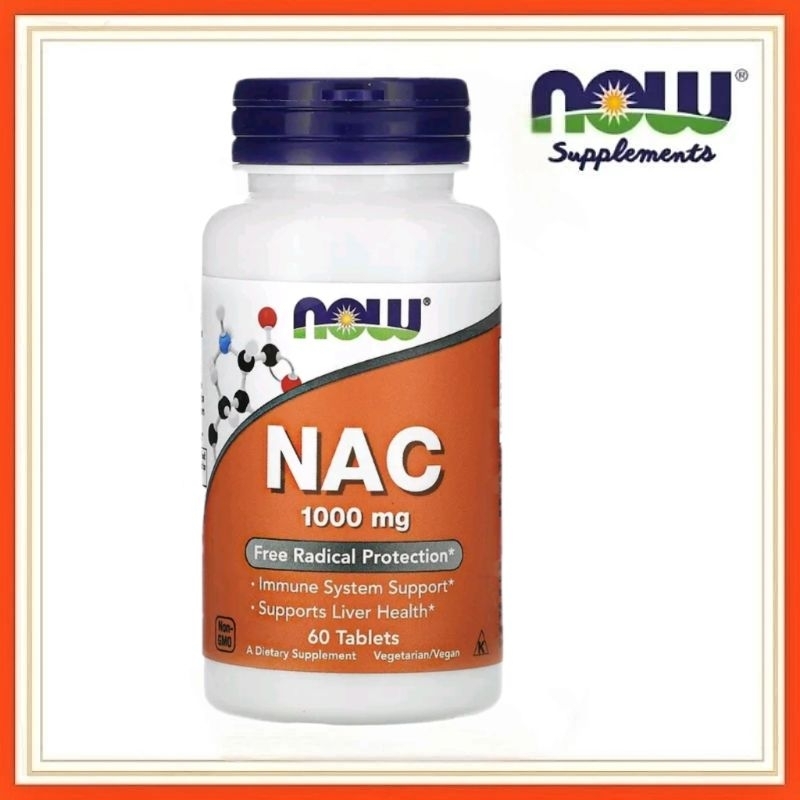 NAC 1,000 mg, 60 Tablets | Shopee Malaysia