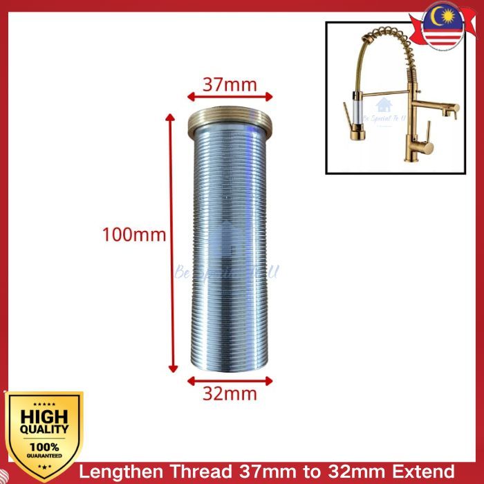 Hot Cold Faucet Mixer Faucet Tap Fixing Extension Tube Faucet Bottom ...