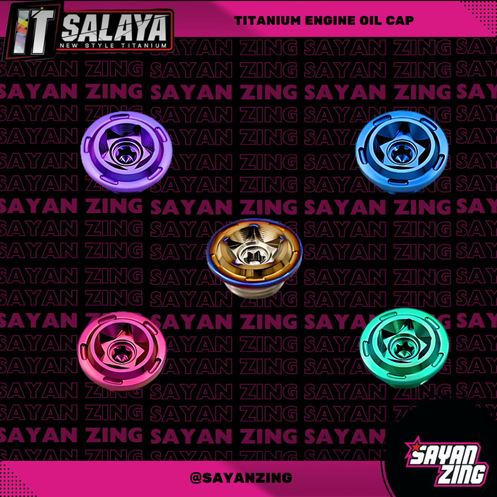 ITSALAYA TITANIUM ENGINE OIL CAP | Shopee Malaysia