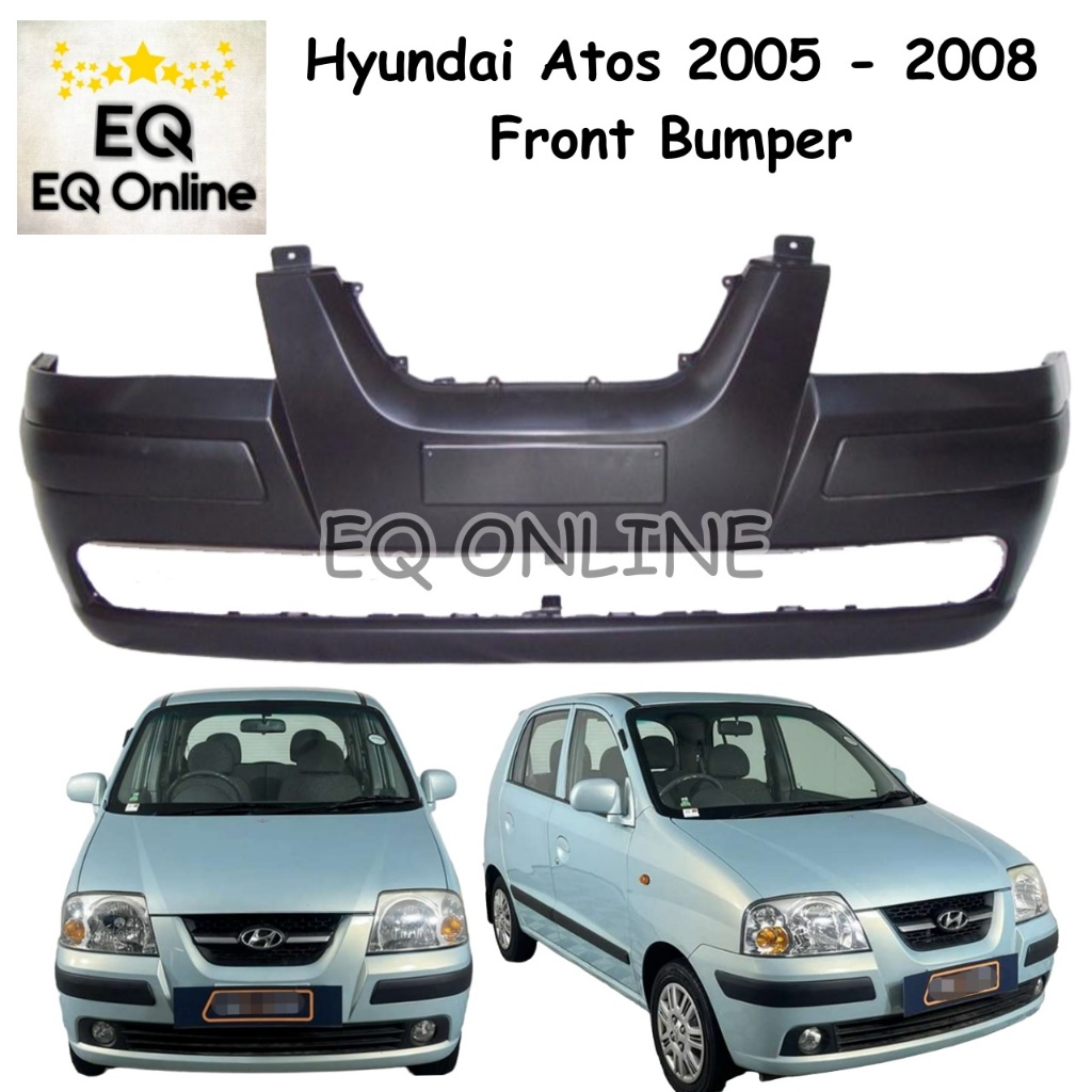 Hyundai Atos 2005 - 2008 Inokom Atos Prima Front Bumper PP Plastic ...