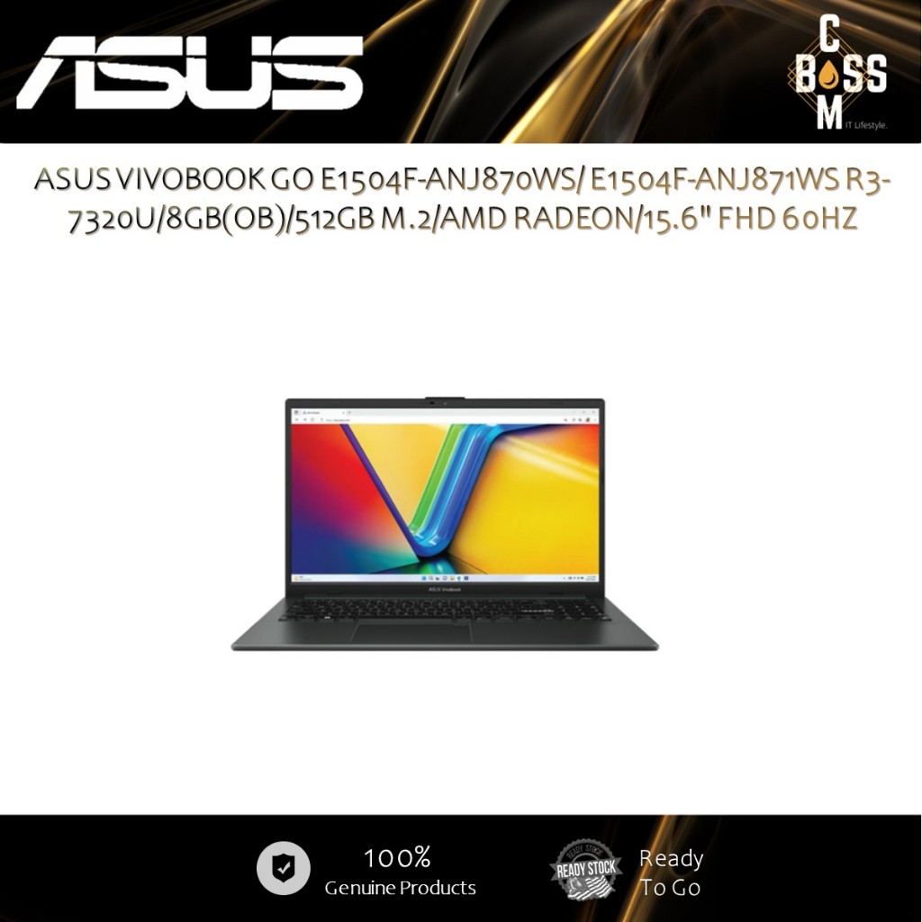 ASUS VIVOBOOK GO E1504F-ANJ871WS/E1504F-ANJ870WS R3-7320U/8GB(OB)/512GB ...