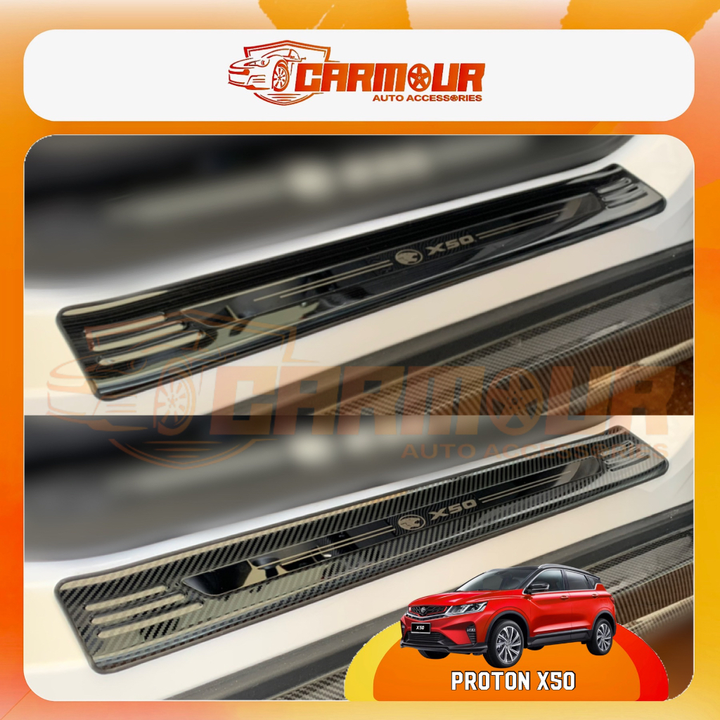 🔥New Arrival🔥Proton X50 Side Sill Plate Stainless Steel Sill Plate ...