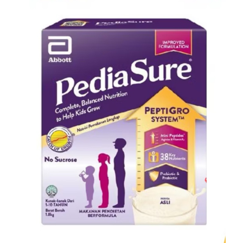 Pediasure PeptiGRO System Asli For 1-10Years 1.8kg(exp:11/24) | Shopee ...