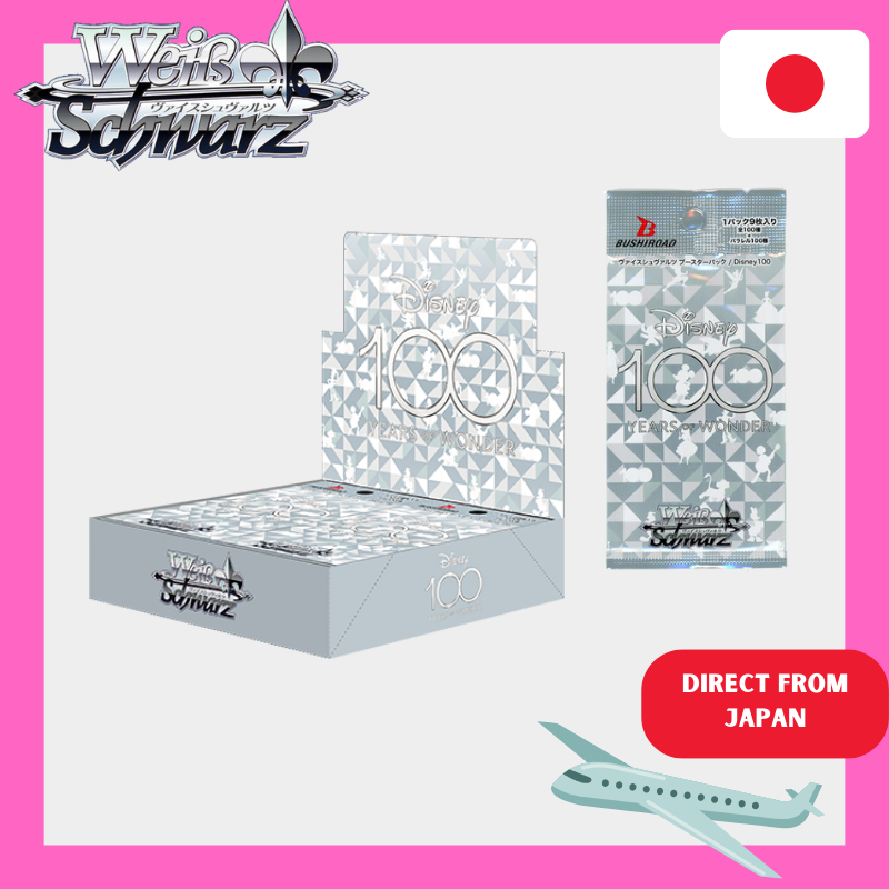 Weiss Schwarz TGC Booster Pack Disney100 Japanese box with shrink ...